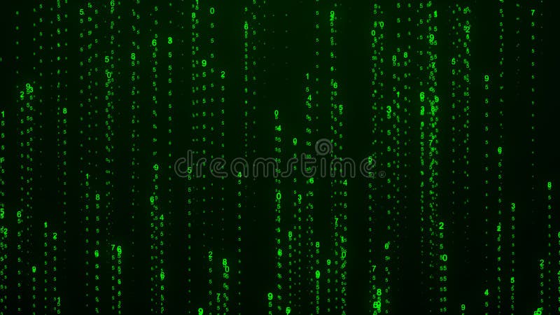 Green Falling Matrix Code Stock Illustrations – 465 Green Falling ...
