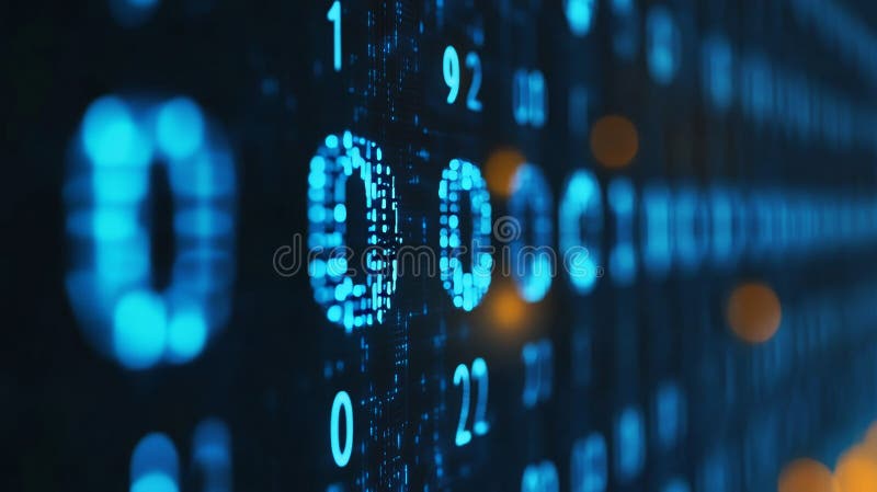 On a Matrix Background, a Dynamic Cyberspace Concept is Presented with ...