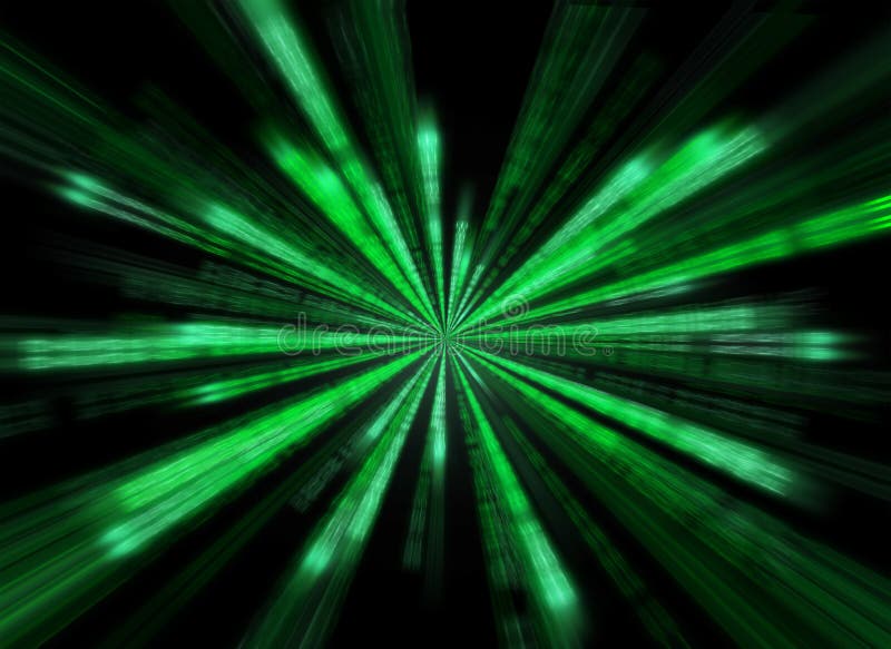 Matrix Background in the Form of Star Burst Stock Illustration ...