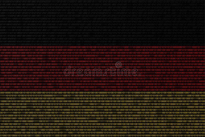 Matrix Binary Code Of Zeros And Ones In Germany Flag Colors Concept Of