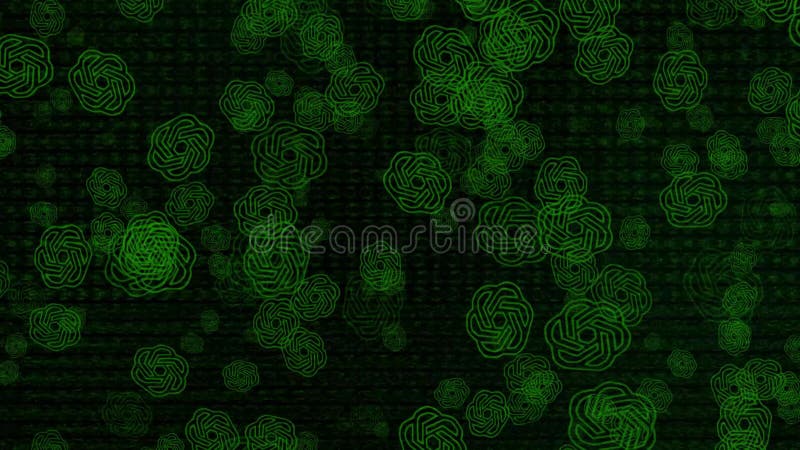 Matrix Color Style Chat GPT Exploding Logo Background Stock Video ...