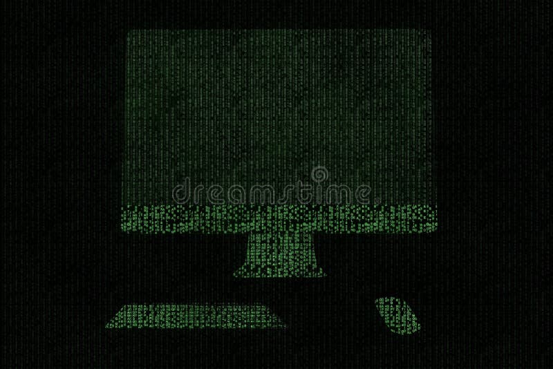 Matrix computer stock illustration. Illustration of matrix - 80059389