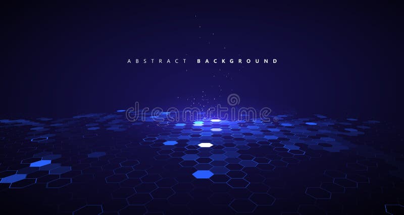 Matrix of Countless Blocks, Big Data, Quantum Computer Concept,cloud ...