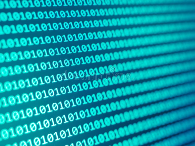 Matrix Cyber Technology Background. Stock Photo - Image of danger ...