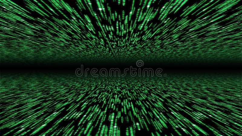 Matrix 3d - Flying through Cyberspace Stock Illustration - Illustration ...