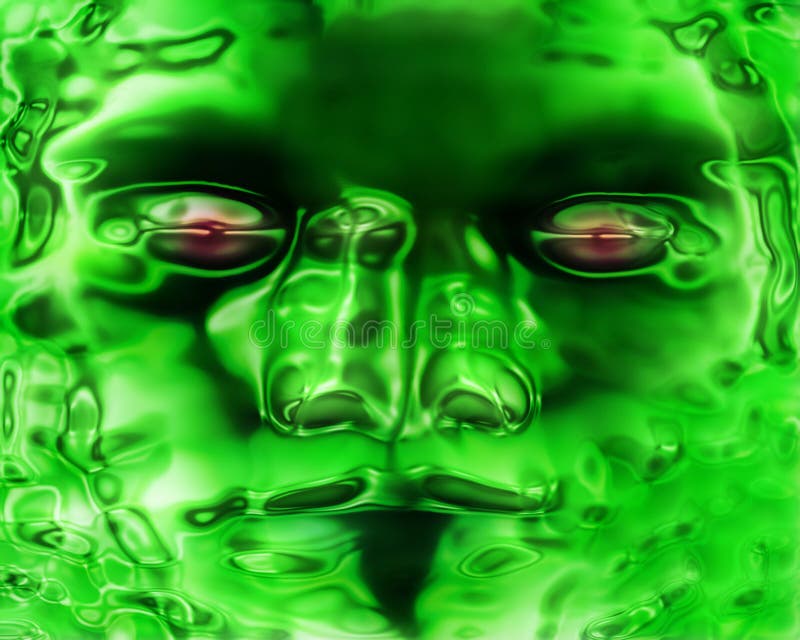 Matrix FACE stock illustration. Illustration of computer - 1360113