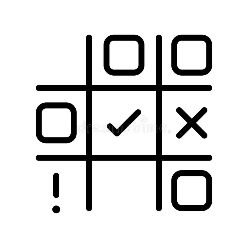 Matrix icon stock vector. Illustration of product, swot - 259286897