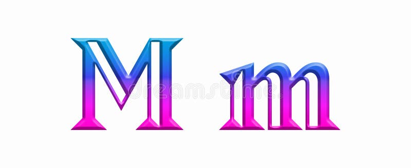 Matrix Inline Gradient Sans Serif Alphabet Letters Calligraphy Letter ...