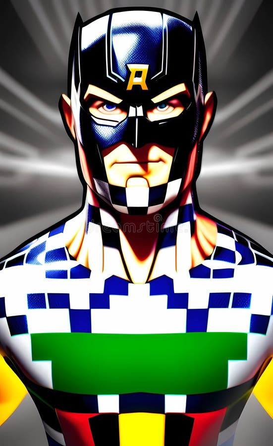 The Matrix Man - AI Generated Artwork Stock Illustration - Illustration ...