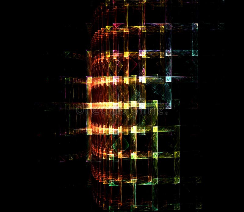 Matrix Walls stock illustration. Illustration of cyberpunk - 4424473