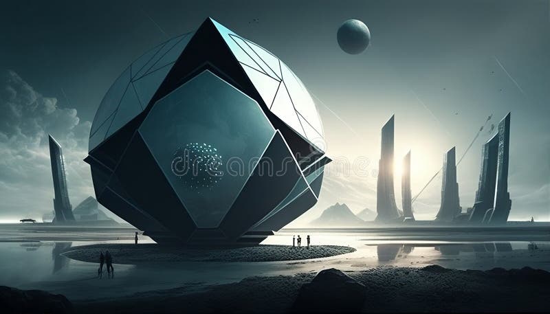 Matrixed Earth: a Digital World of Possibilities, Made with Generative ...