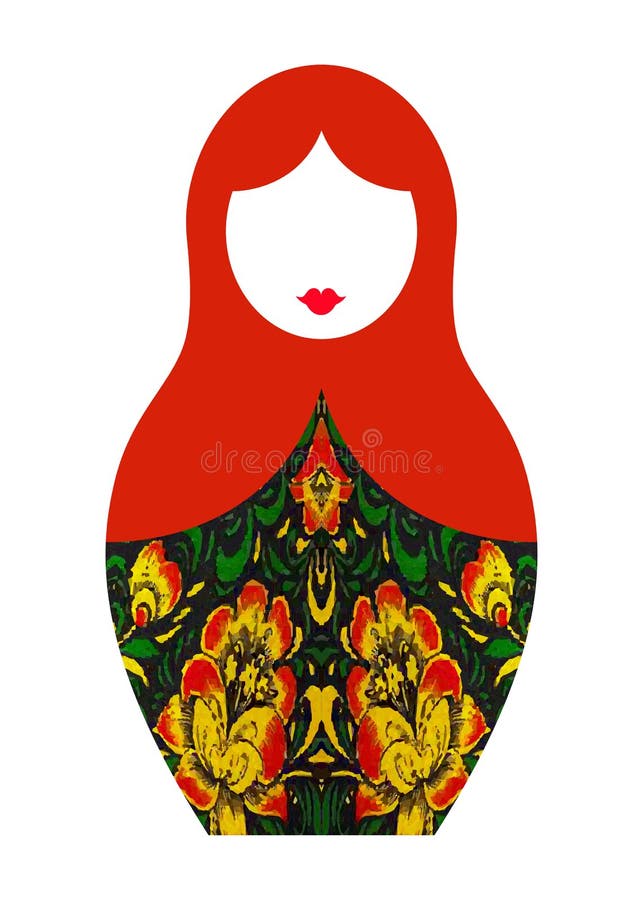 Typical Russian Floral Ornament Texture Stock Illustrations – 1 Typical ...