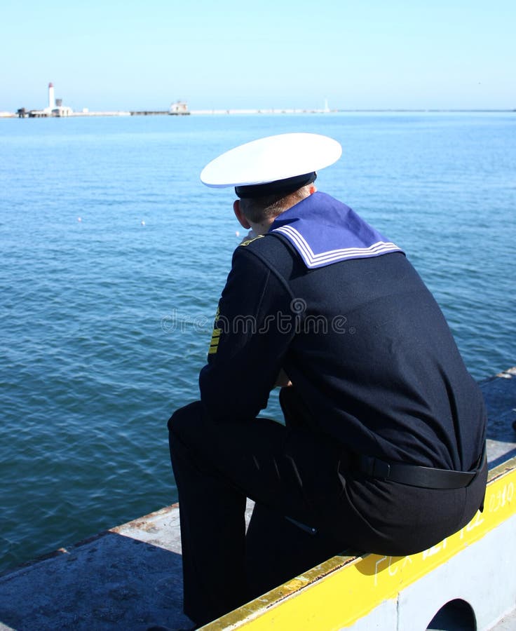Matrose stockfoto. Bild von steckfassung, gläser, kapitän - 194864