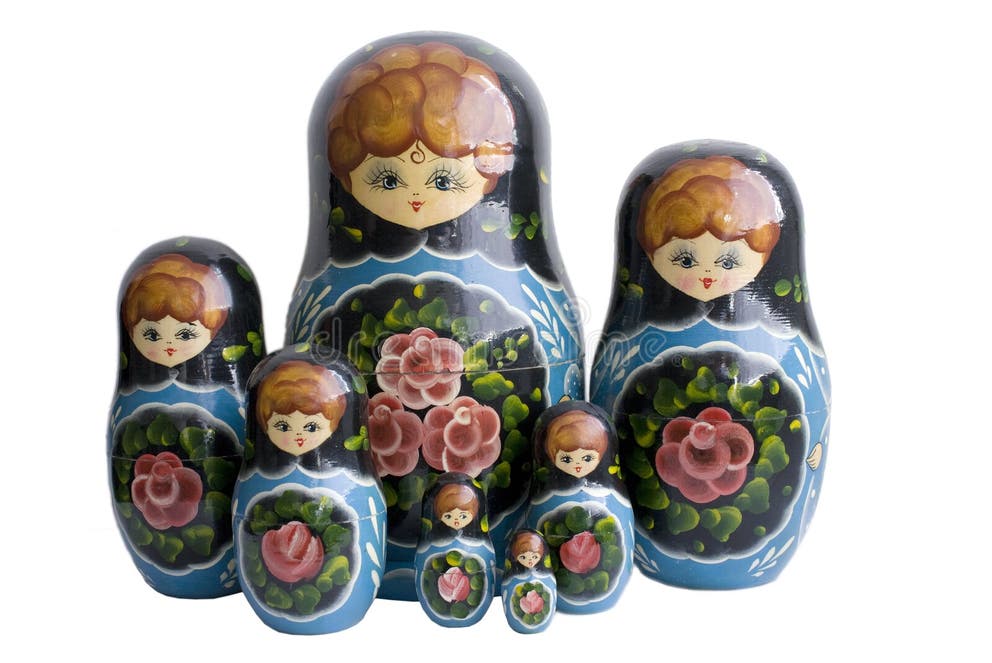 Matroska dolls stock photo. Image of peasnt, decoration - 9695596