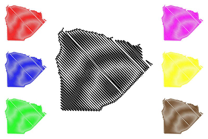 Matrouh Governorate map stock vector. Illustration of isolated - 138892773