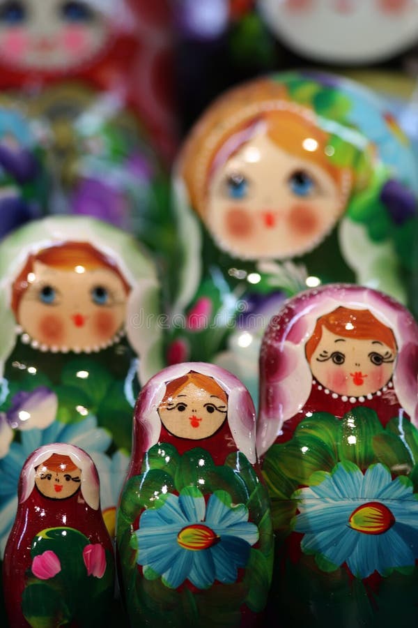 Matryoshka stock image. Image of matryoshka, wood, group - 10934765