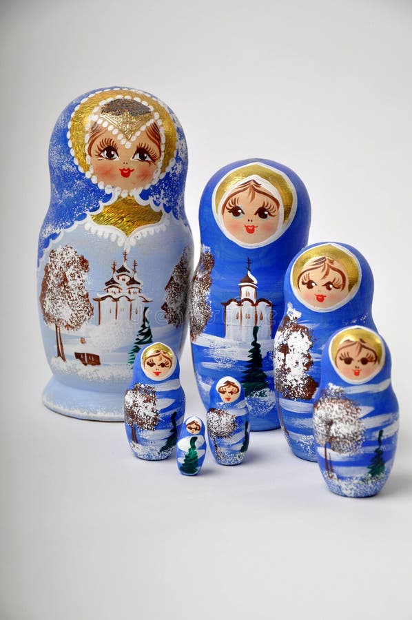 Matryoshka stock image. Image of cultural, handcrafted - 29637905
