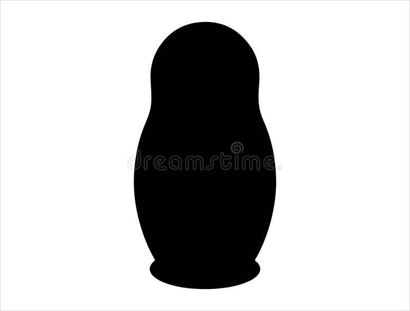 Russian Dolls Shape Stock Illustrations – 95 Russian Dolls Shape Stock ...