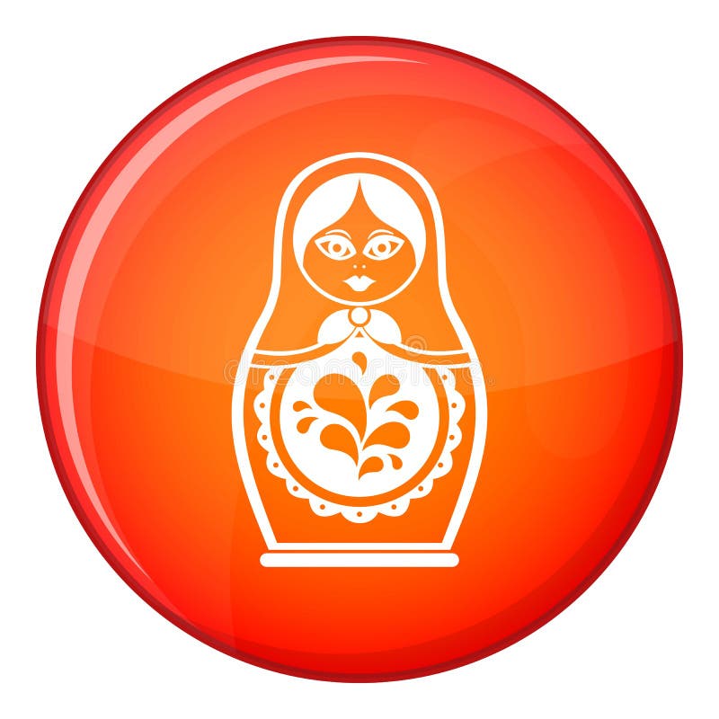 Matryoshka Icon Russian Nesting Doll with Luxury Golden Ornament ...