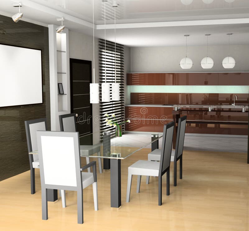 Matsal stock illustrationer. Illustration av hemhjälp - 8783220