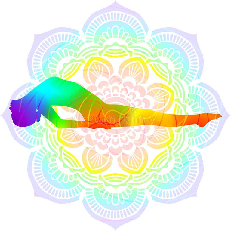 Matsyasana Stock Illustrations – 41 Matsyasana Stock Illustrations ...