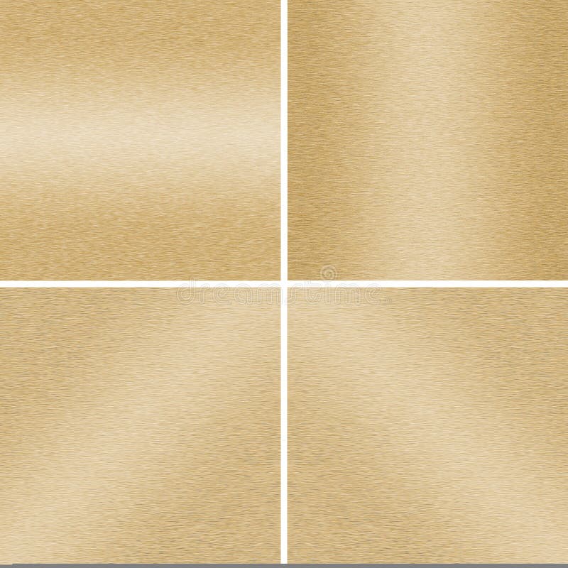 Matt Aluminium (aluminum) Pattern Set. Stock Image - Image of bronze ...