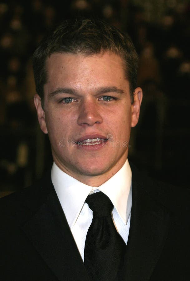 Matt Damon imagen de archivo editorial. Imagen de chino - 79016719