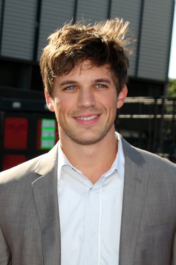 Matt Lanter editorial photography. Image of august, arriving - 23344177