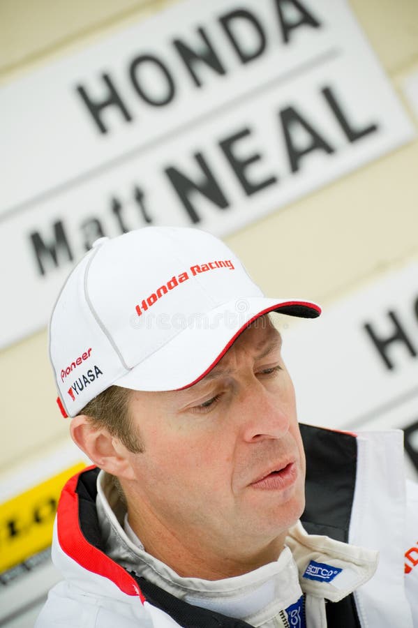 Matt Neal editorial image. Image of pouting, btcc, matt - 19411605