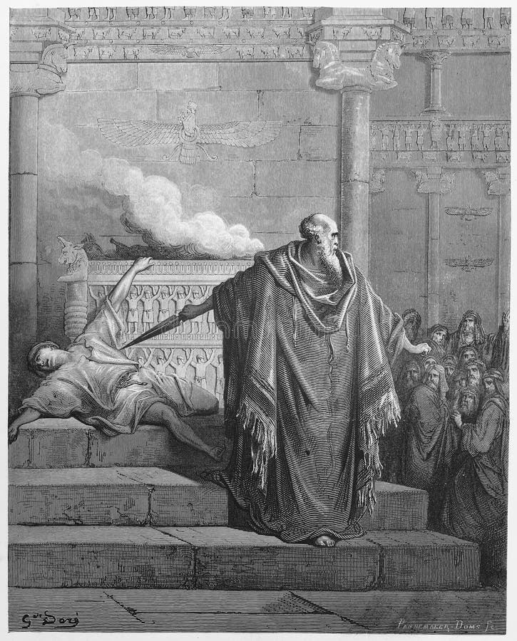 Mattathias e l'apostata immagine editoriale. Illustrazione di storico ...