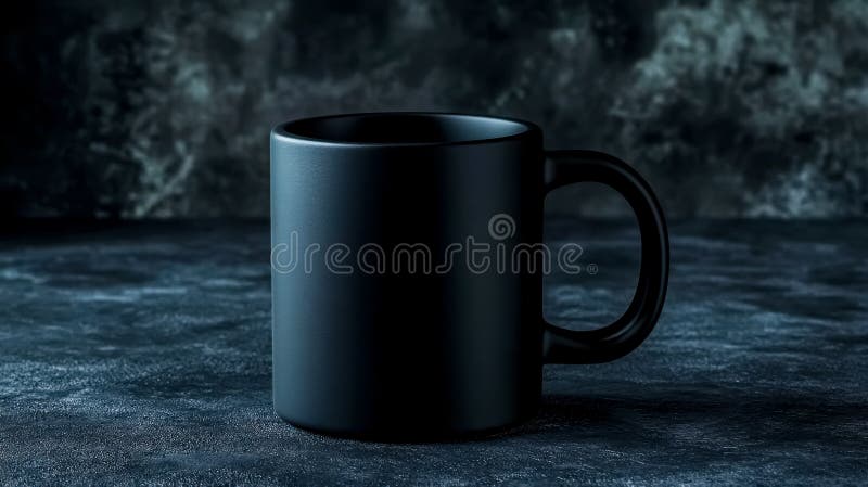Stylish Matte Black Mug Stock Photos - Free & Royalty-Free Stock Photos ...