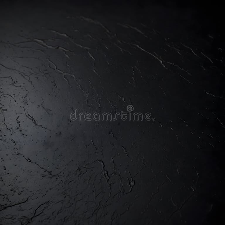 Matte Black Surface Featuring Velvety Texture and Soft Reflective ...