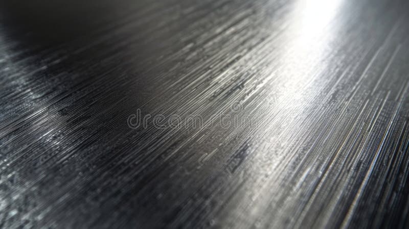 A Matte Finish on a Smooth Metallic Plastic Piece that Mimics the Look ...