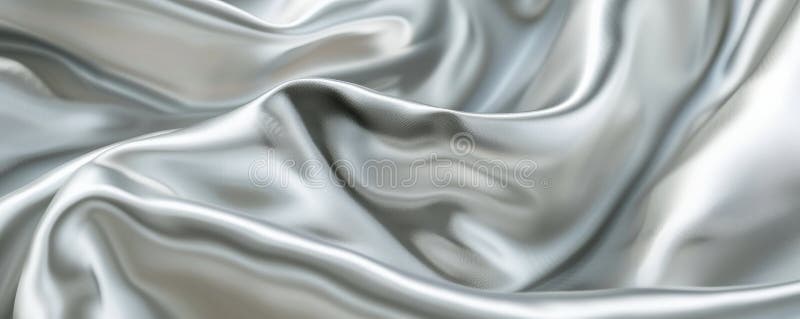 A Matte Silver Background with a Smooth, Even Finish, Offering a Modern ...