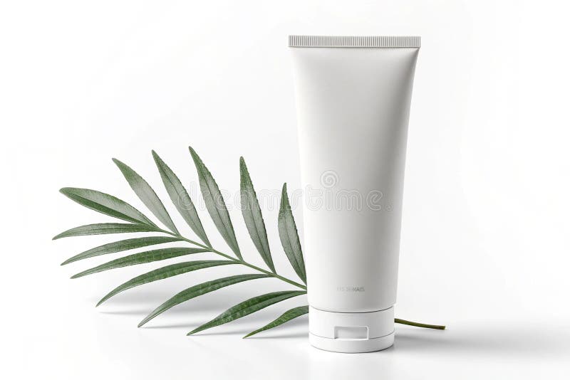 Matte Sunscreen Lotion in Sleek Simple Container Stock Illustration ...