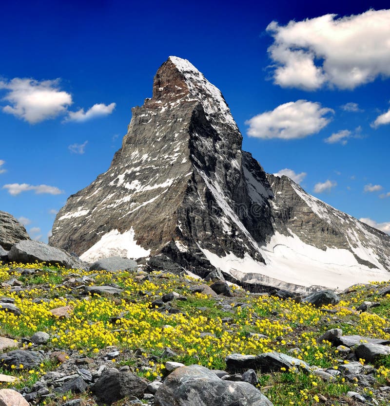 Matterhorn - Swiss Alps stock photo. Image of landscape - 17499558