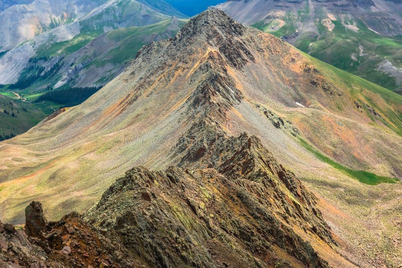 Matterhorn Peak Ridge stock image. Image of mountainscape - 34199081
