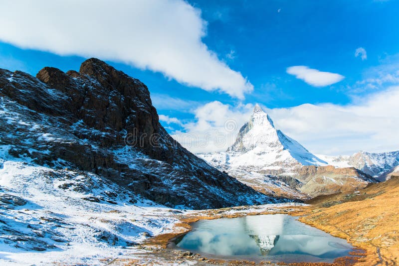 Eiger and Moench at Night, Switzerland Stock Photo - Image of alps ...