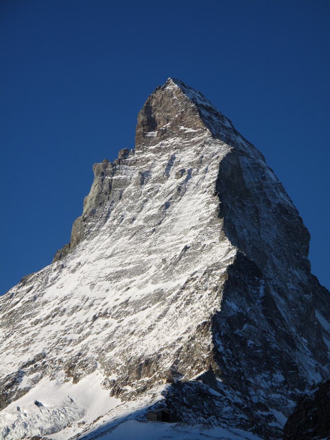 Matterhorn summit stock photo. Image of alpinism, mountaineering - 12266208