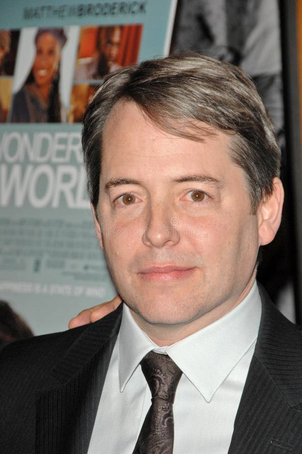 Matthew Broderick editorial stock image. Image of wonderful - 26356349