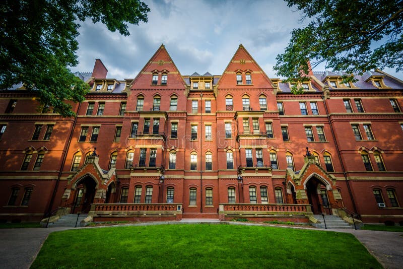 Matthews Hall, at Harvard University, in Cambridge, Massachusetts ...