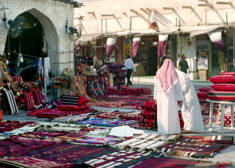 Cavalli Arabi a Doha, Qatar Fotografia Stock - Immagine di puro ...