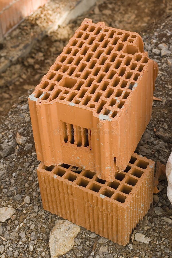 Mattoni della costruzione immagine stock. Immagine di mattoni - 12701651