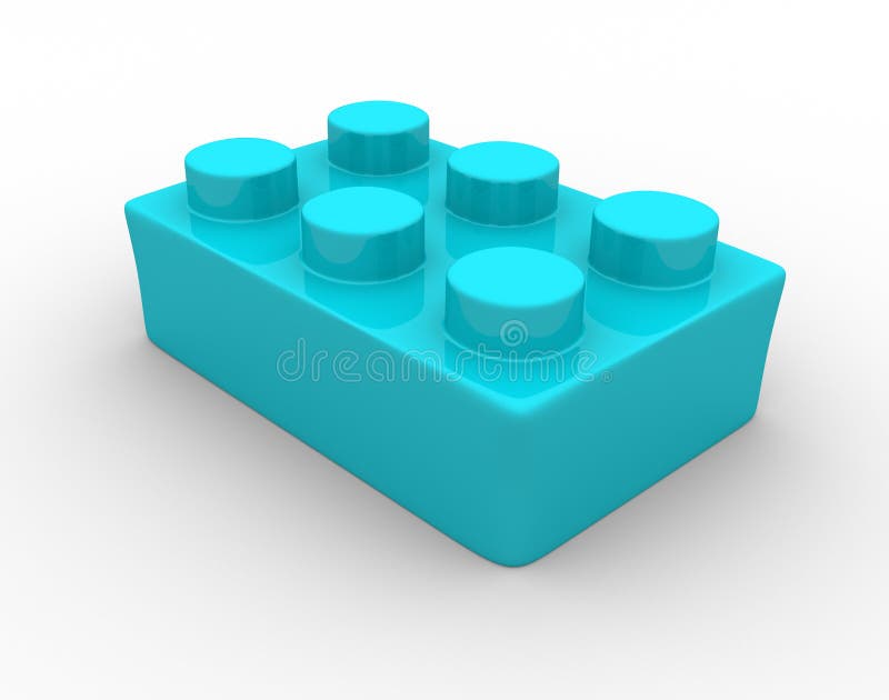 Mattoni di Lego illustrazione di stock. Illustrazione di isolato - 19773742