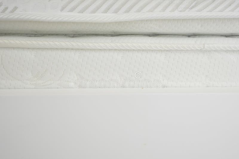 Mattress with Intricate Design Details in Bright Indoor Setting Stock ...