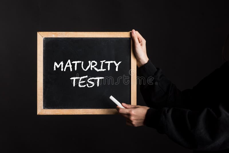 Matura or Maturity Test at School Stock Image - Image of generation ...