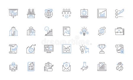 Maturation Line Icons Collection. Growth, Development, Progression ...