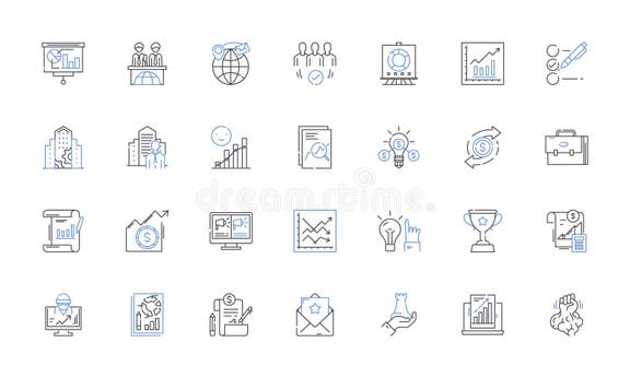 Maturation Line Icons Collection. Growth, Development, Progression ...