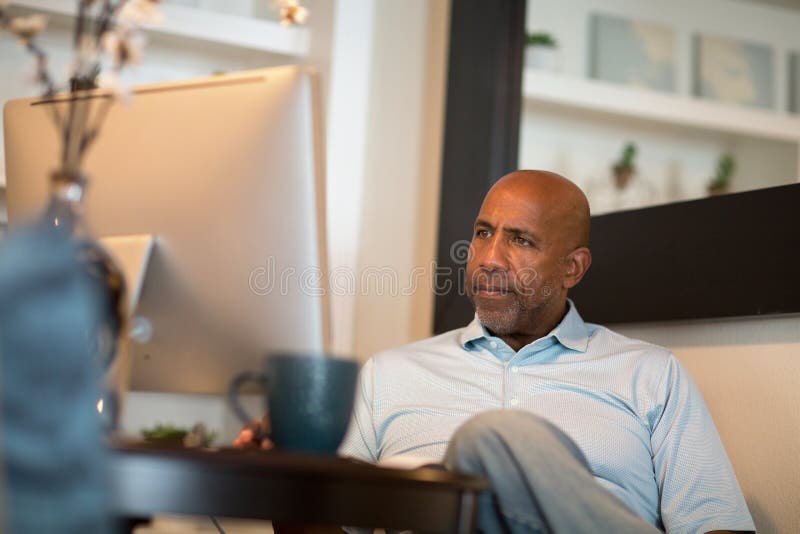 218 Older Black Man Working Office Stock Photos - Free & Royalty-Free ...