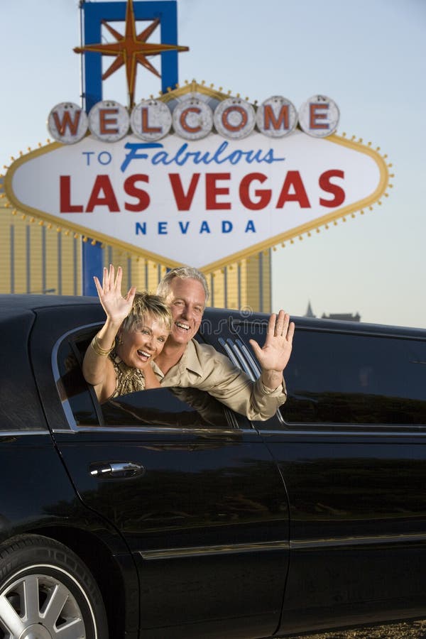 Mature Couple Limousine Waving Hands Stock Photos - Free & Royalty-Free ...